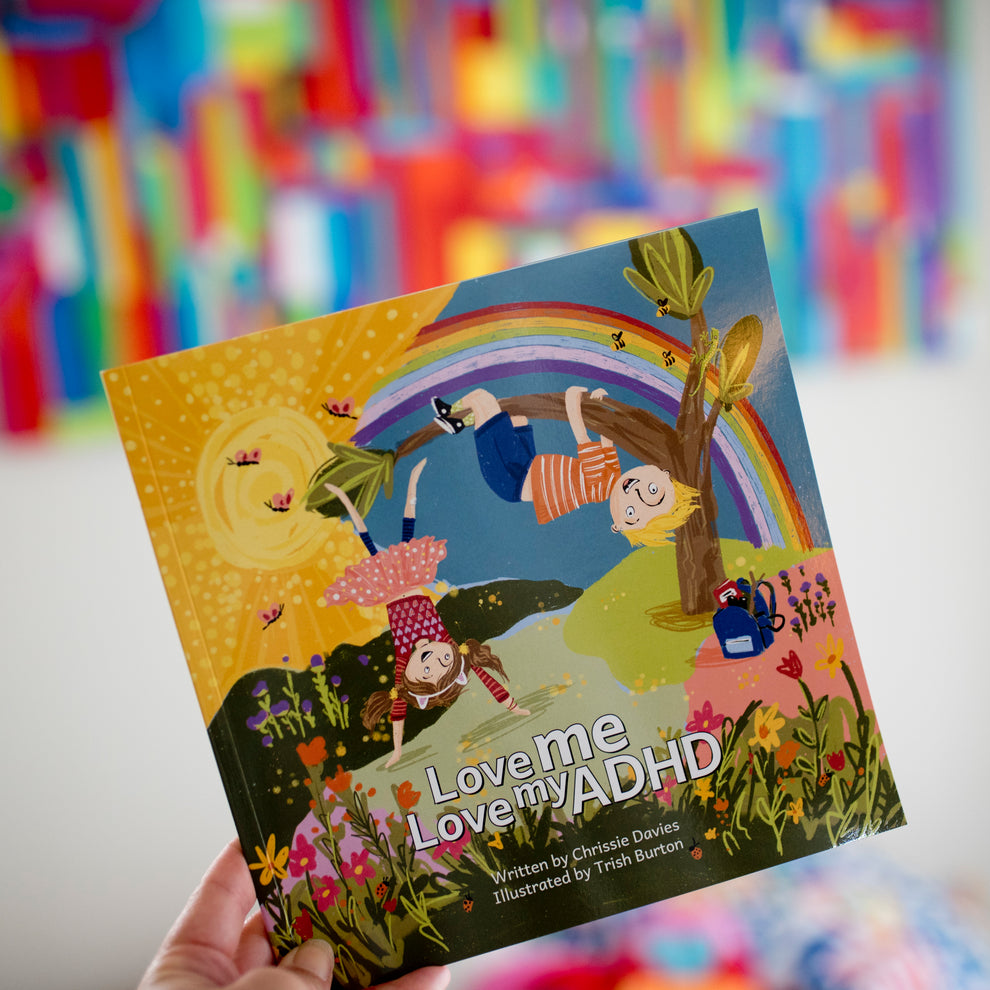Love Me Love My ADHD – Yellow Ladybugs