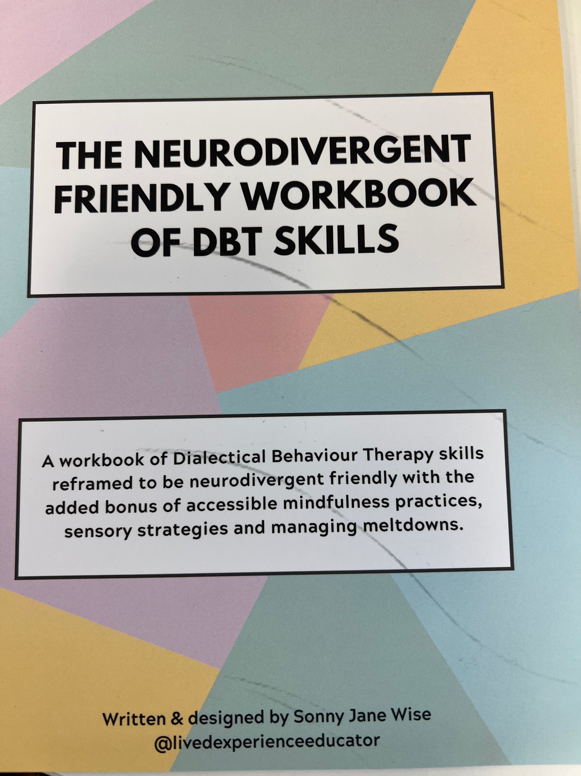 The Neurodivergent Friendly Workbook of DBT Skills - Soft Cover ...