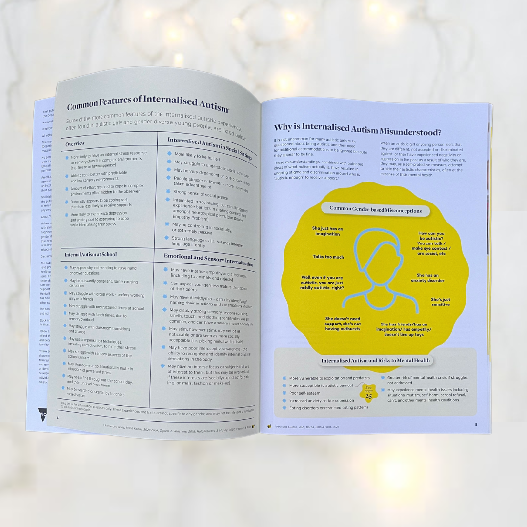 Hard Copy Resource: Supporting the Mental Health of Autistic Girls and ...